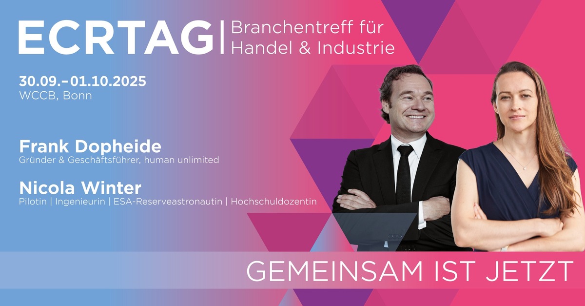 ECR Tag 2025: Kooperation und Miteinander erleben – gemeinsam ist jetzt | Presseportal